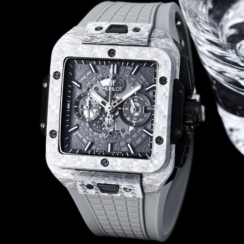 Hublot watch 09-Square Bang Unico (2)-Accessory丨YG